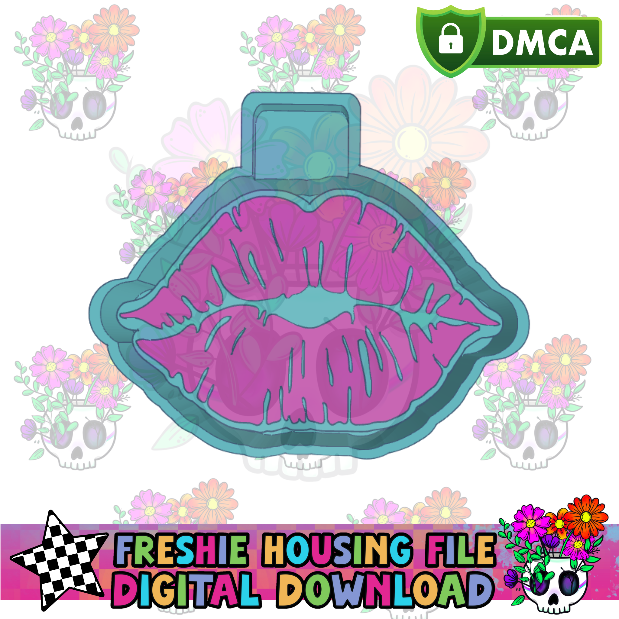 Lips Mold Maker STL File – VibrantXpressions